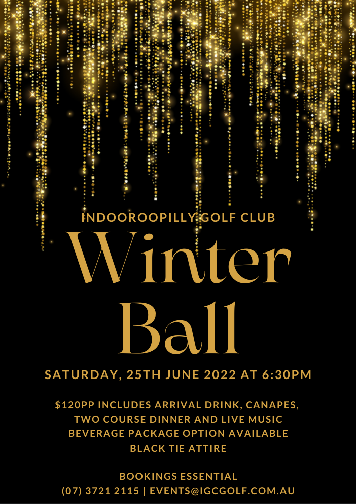 2022 Winter Ball - Indooroopilly Golf ClubIndooroopilly Golf Club