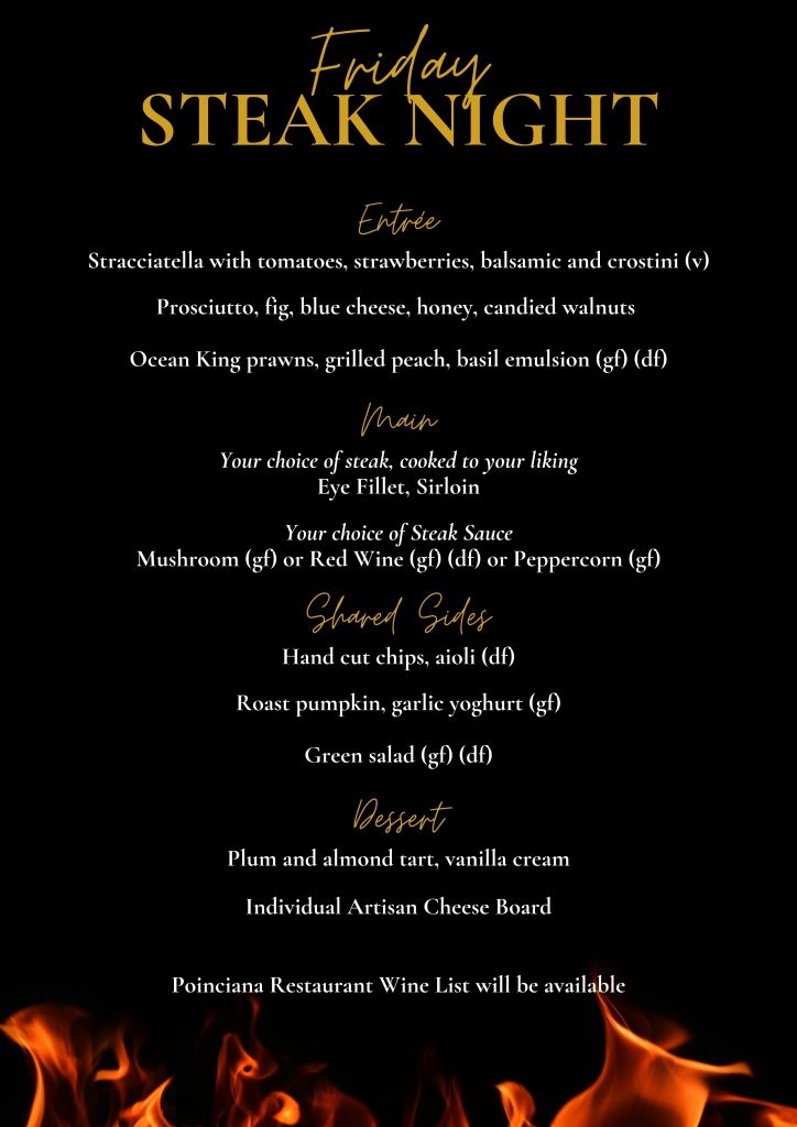 Menu Steak Night 17_03_23 - Indooroopilly Golf ClubIndooroopilly Golf Club